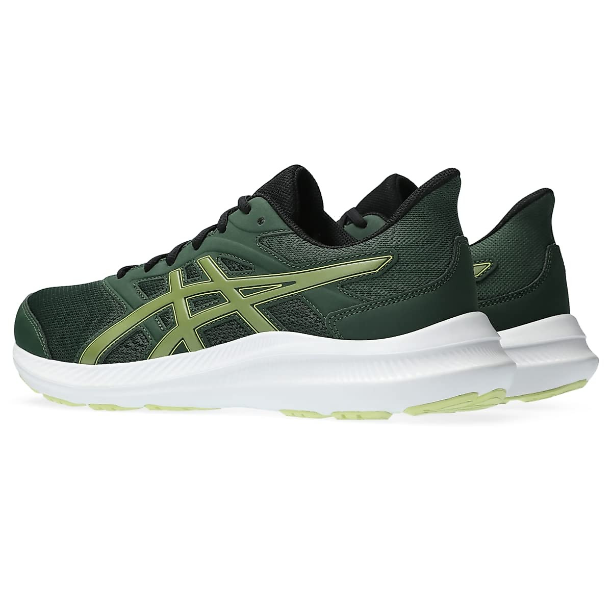 ASICS Men's JOLT 4 Running Shoes, 10.5, RAIN FOREST/CACTUS
