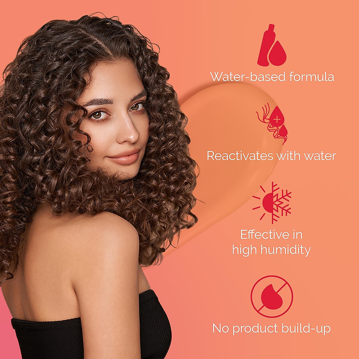 Curl Keeper Leave-In Conditioner - Lightweight Moisture for All Curl Types, Softens Hair with Silk Proteins for Shine, 12 Fl Oz