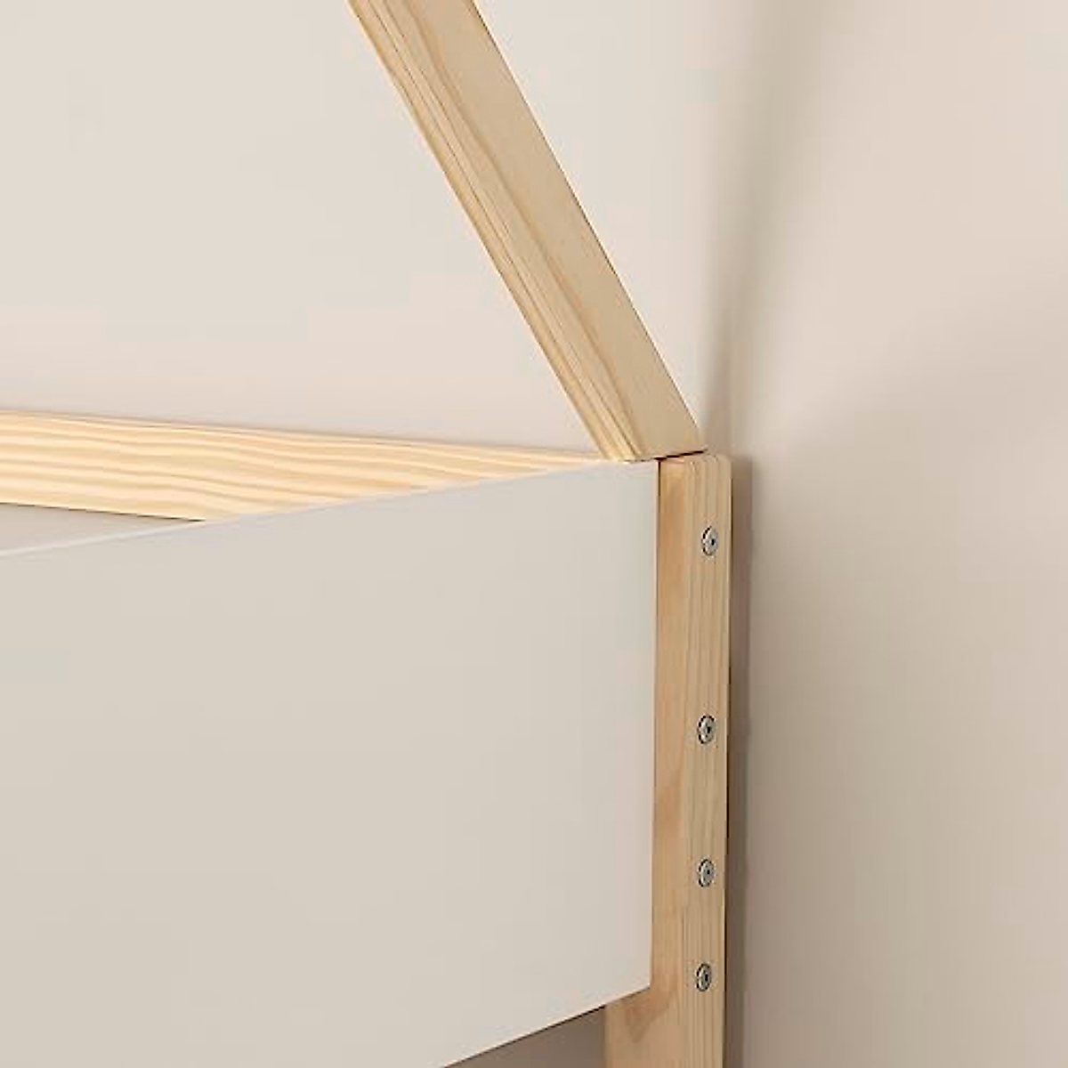 South Shore Sweedi, Twin Bunk Bed, Natural Wood