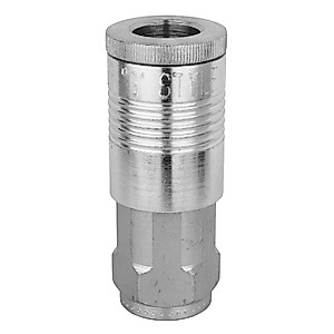 Milton Industrial Air Coupler, G-Style quick connect coupler, 1/2" FNPT, Steel Air tool fitting, S-1815