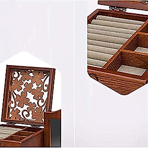 Yalych Solid Wood For Ladies jewellery case Jewelry Organizer
