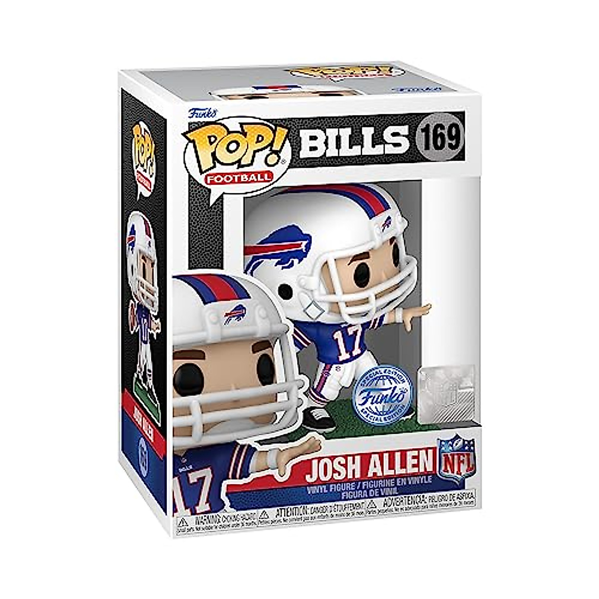 Josh Allen (Buffalo Bills) (Away Jersey) Funko Pop! NFL Series 9