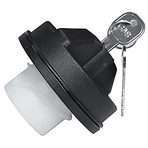 Locking Gas Cap, Lock Fuel Tank Cap,Compatible with Chrysler Dodge Jeep Ram Challenger Grand Caravan Ram 1500, Cherokee Wrangler TJ LJ JK JKU JL JLU JT,Replace# 05278655AB, 05278655AB, 5278655AB