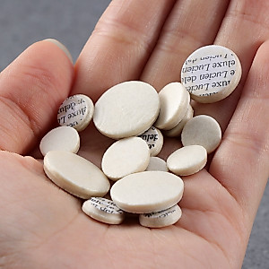 ROSENICE 17pcs Clarinet Pads Bb Clarinet Woodwind Instrument Pads