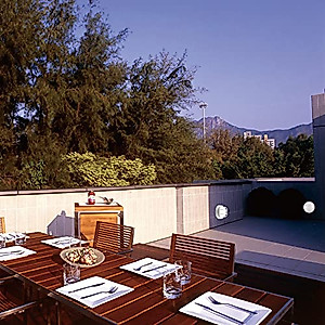 YoonLIT SMARTLIFE Outdoor LED Bulkhead Light, Flush Mount for Wall or Ceiling, 8.0 inch, 11.5W 900 Lumens, 5000K Daylight White, Aluminum Housing Plus Frosted Glass Cover, White Finish, 1-Pack