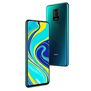 Xiaomi Redmi Note 9S (64GB,4GB) 6.67", 48MP Camera, 18W Fast Charge, 5020mAh Battery, Dual SIM GSM Unlocked 4G LTE (T-Mobile, AT&T, Metro, Cricket) International Model (Aurora Blue, SD + Case Bundle)