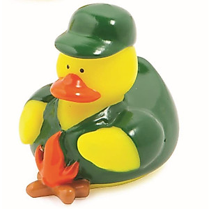 Fun Express Camping Rubber Ducks | Rubber Duckies | Girl Scout or Boy Scout | Summer Camp | Family Camping Trip | Camp Themed Birthday Party - Vacation Bible School Supplies/Decor