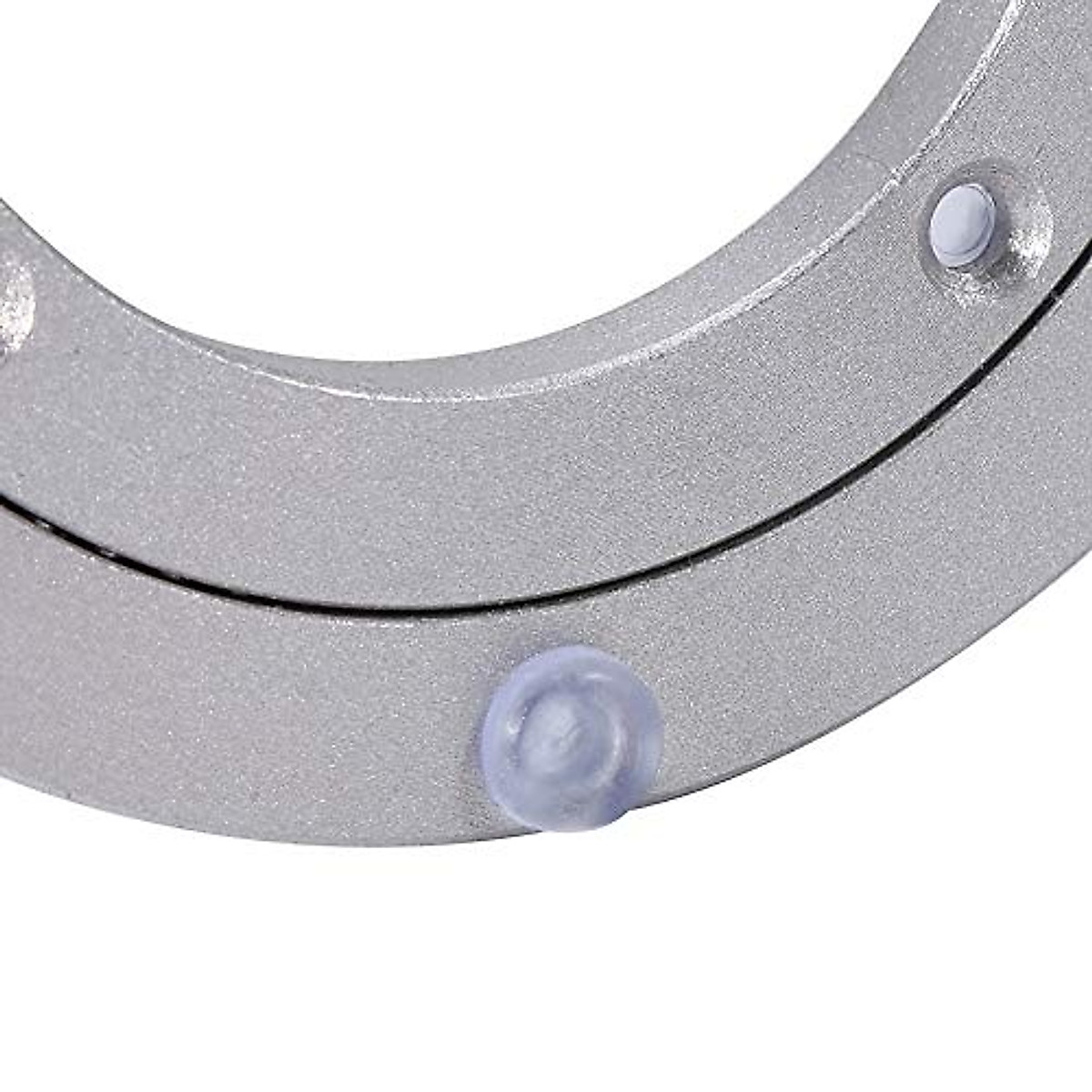 Heavy Duty Lazy Susans Turntable Bearings Rotating Bearing Plate, Aluminium Alloy Round Swivel Plate Susan Hardware for Kitchen Resturant Rotating Table Serving Tray(6 inch)