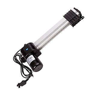 Firgelli 30" Stroke Heavy Duty Linear Track Actuator 400 lbs Force