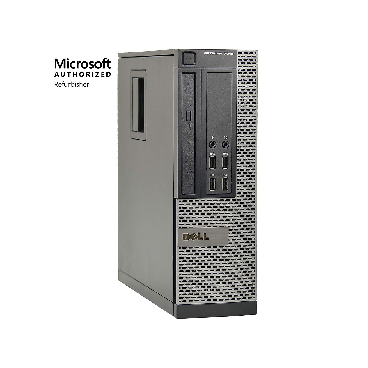 Dell 7010 SFF, Core i5-3470 3.2GHz, 8GB RAM, 500GB Hard Drive, DVD, Windows 10 Pro 64bit (RENEWED)