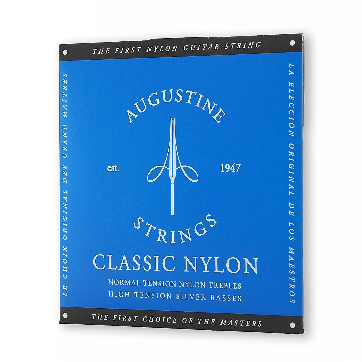 Augustine Classic Blue Nylon Guitar Strings - High Tension - 1 Set