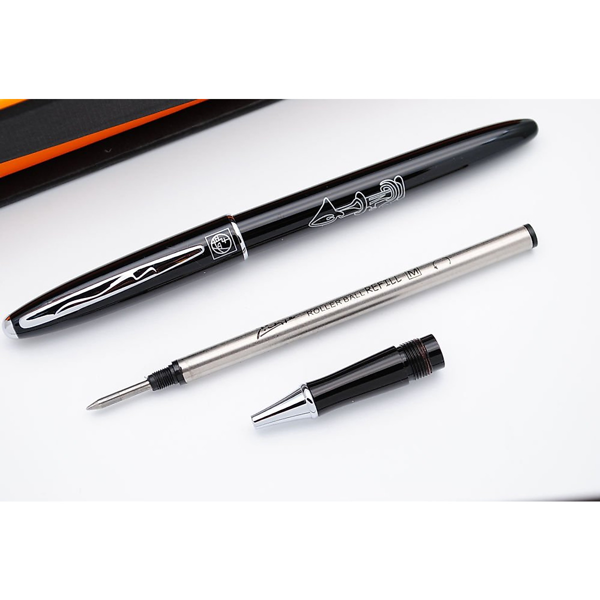 czxwyst Picasso 606 Rollerball Pen 0.5mm Nib Original Box (black)