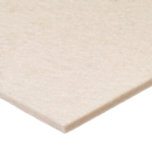 USA Sealing BULK-FS-F1-42 Grade F1 Felt Strip, No Adhesive, 1/8" Height, 1-1/2" Width, 10' Length