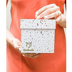 Send a Cake Explosion Box Gift with Flying Butterfly Surprise- Birthday, Holiday, Special Occasion – Birthday Treat for Women, Men, Adults, Kids