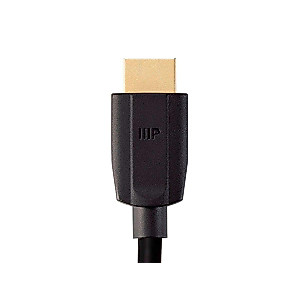 Monoprice High Speed HDMI Extension Cable - 48Gbps, Ultra 8K, Dynamic HDR, eARC, 1 Feet, Black - DynamicView Series