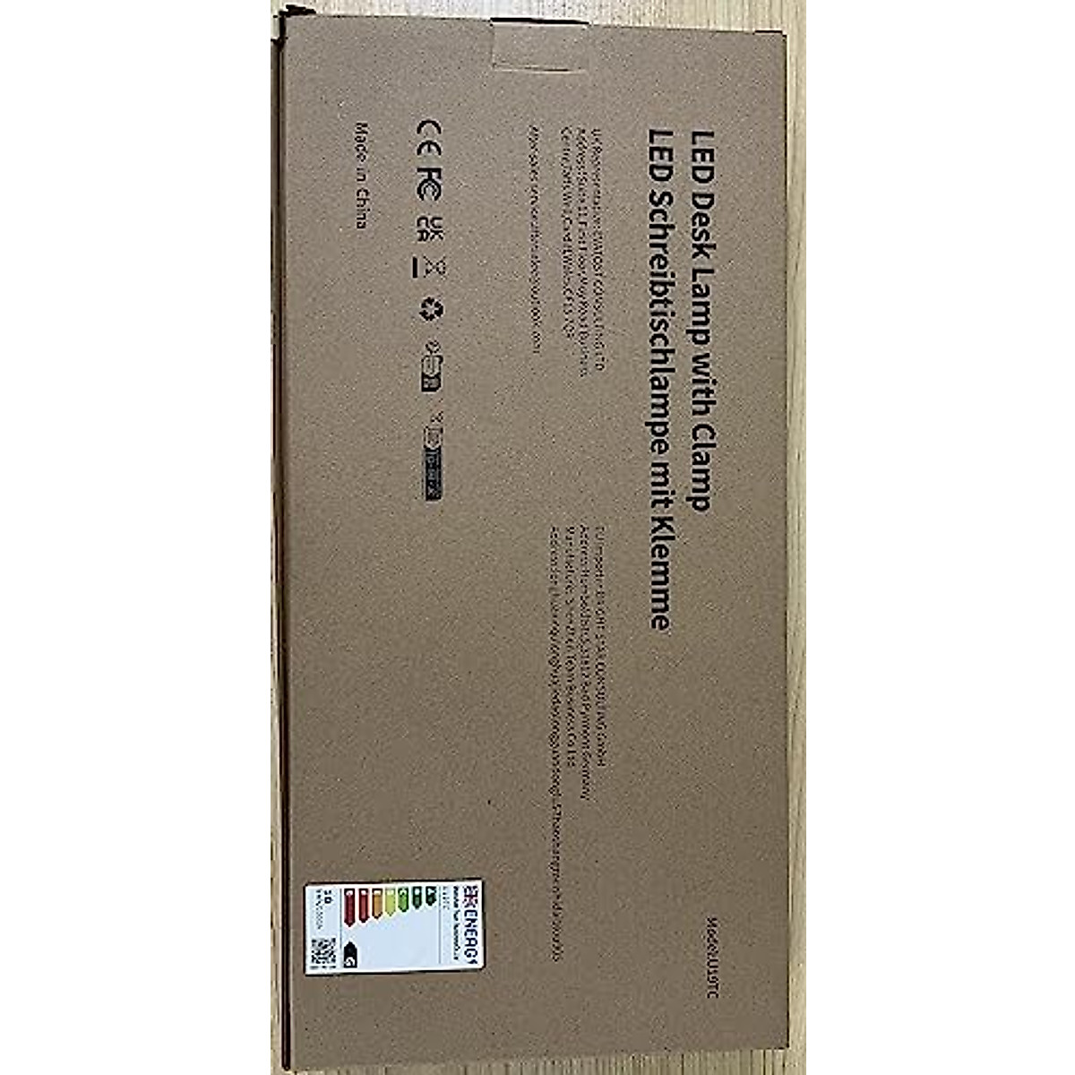 LED Desk Lamp with Clamp, Tall Desk Light with Gooseneck, Office Lighting for Desk, Task Lamp Touch Control, 9W Study Lamp for Home Office (White)