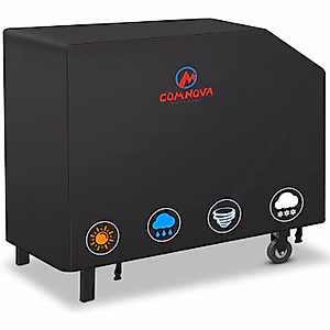 Comnova Griddle Cover for Blackstone Griddle 28 Inch - 600D Flat Top Griddle Cover for Blackstone 28" Single Shelf Griddle Heavy Duty Waterproof, Outdoor Cover for Blackstone 1517, Tailgater and More