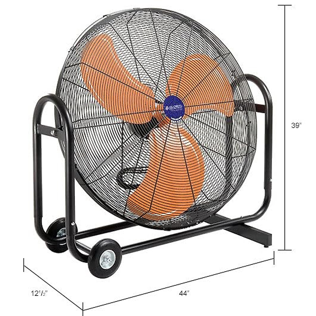 Global Industrial 36" Portable Tilt Blower Fan, Direct Drive