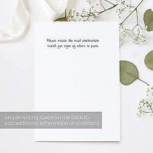 Lush Greenery Fill In The Blank Bridal Shower Invitation / 25 Floral Bridal Shower Invitations With Envelopes / 5" x 7" Bride To Be Flat Invite Cards/Made In The USA