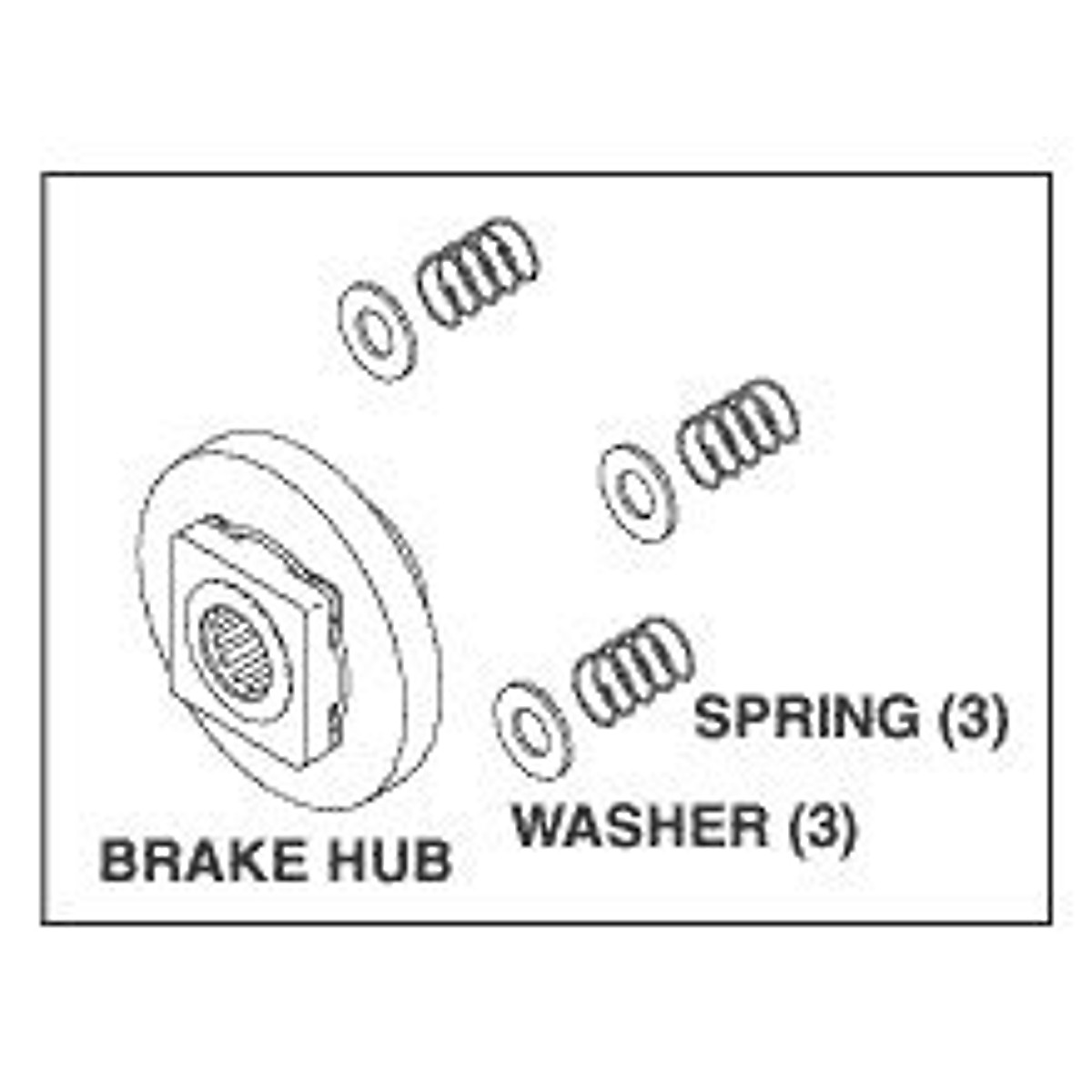 Brake Repair Kit for Pelton & Crane PCK742