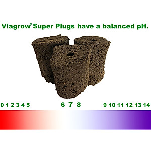 Viagrow VSSP100 Super, 100 Organic Plugs Seed, 100-Pack, Plant Starters
