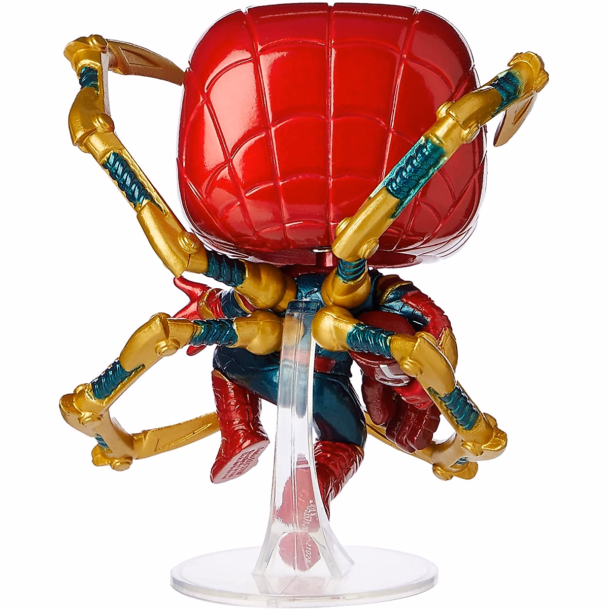 Funko POP Marvel: Avengers Endgame - Iron Spider with Nano Gauntlet Pop! Vinyl Figure (Bundled with Compatible Pop Box Protector Case), Multicolored, 3.75 inches