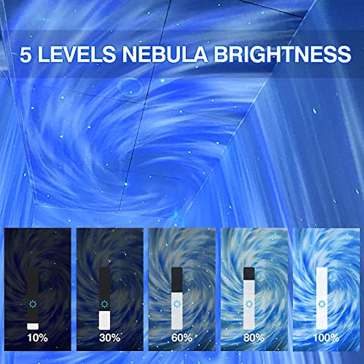 Star Projector Space Capsule Galaxy Projector Skylight with Bluetooth Speaker, Galaxy Night Lights for Kids Bedroom Gaming Room Decor Birthday Christmas Decorations Galaxy Light Gift