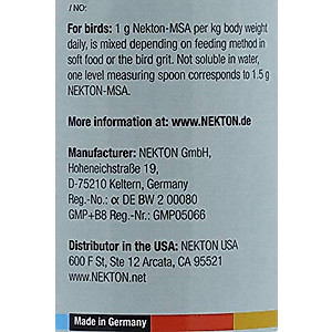 Nekton-MSA High-Grade Mineral Supplement for Pets 40gm