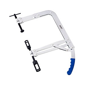 Orion Motor Tech Universal Valve Spring Compressor Tool, Valve Spring Removal Tool & Adjustment Tool with 1" & 1-3/16" Adapters, Direct Action Valve Spring Compression Tool for Cars Trucks and More