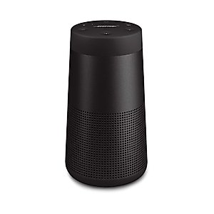 Bose SoundLink Revolve (Series II) Portable Bluetooth Speaker – Wireless Water-Resistant Speaker with 360° Sound, Black (Renewed)