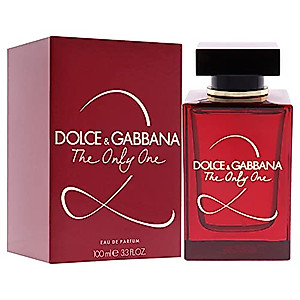 Dolce & Gabbana The Only One 2 For Women Eau De Parfum Spray, red , 3.3 Ounce ( New 2019)