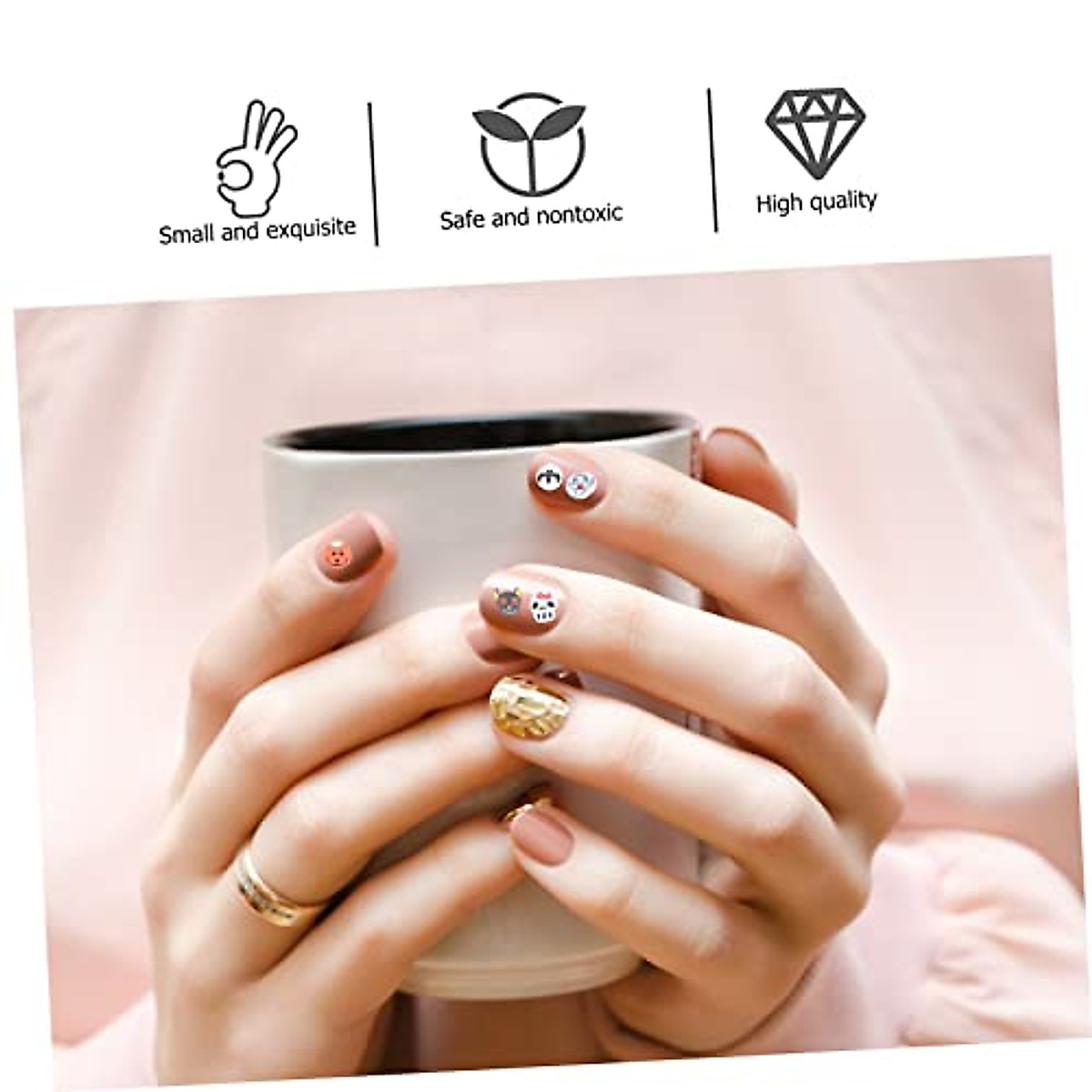 FRCOLOR 9 Boxes Nail Art Accessories Nail Decals for Nail Art Glitter Nail Polish Set Glitter Set Nail Glitter Nail Art Sequins Sparkle Nail Art Soft Pottery Polymer Clay Nail Sequins