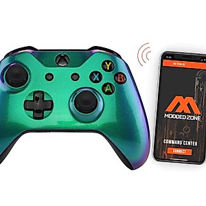 "FX3" Smart Rapid Fire Custom Modded Controller compatible with Xbox One S Mods FPS Games COD Warzone and More. Control and Simply Adjust Your mods via Your Phone! Most Advanced modded Controller Ever