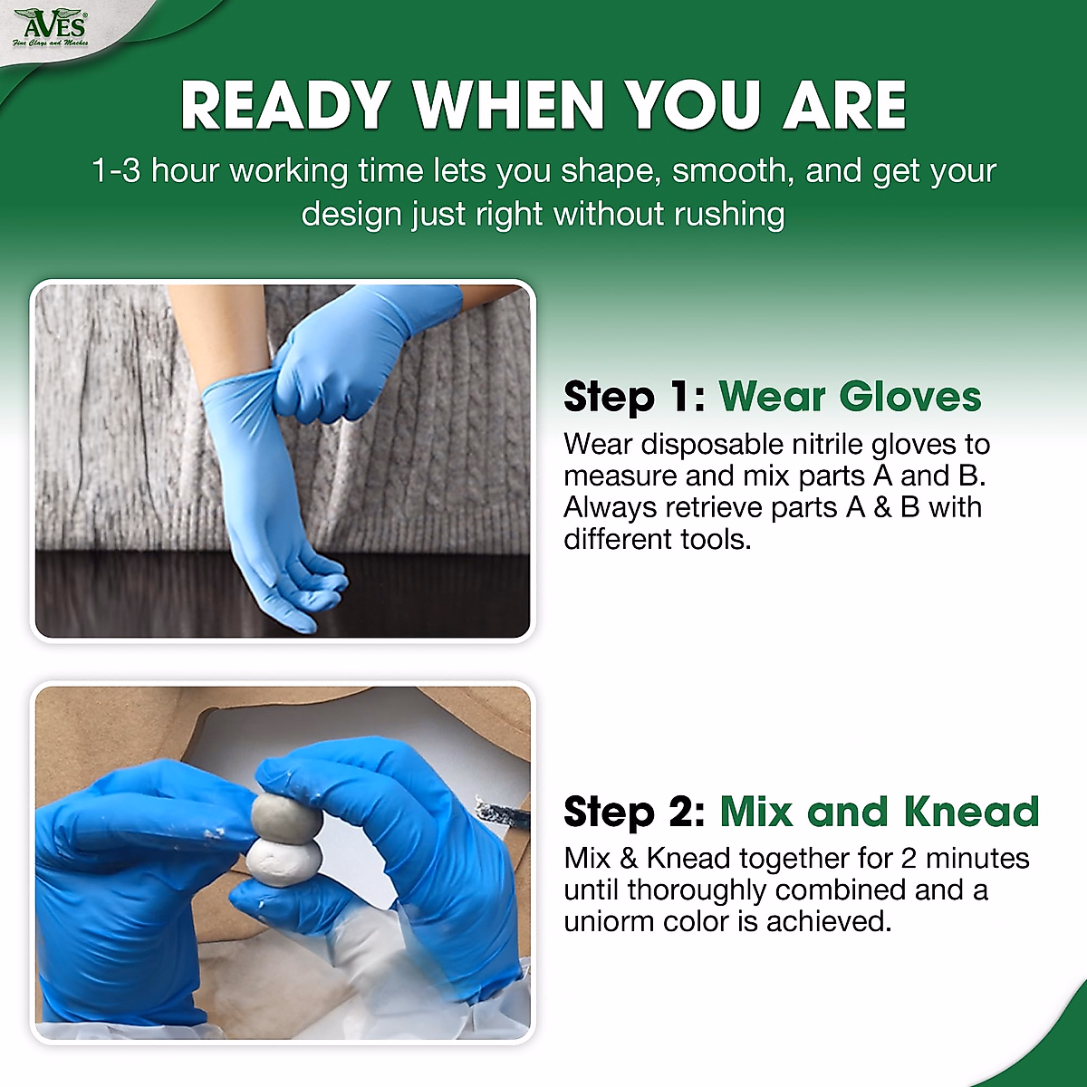 Apoxie Sculpt - 2 Part Modeling Compound (A & B) - 4 Pound, White