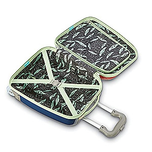 American Tourister Kids' Disney Hardside Upright Luggage, Star Wars The Child, Carry-On 18-Inch