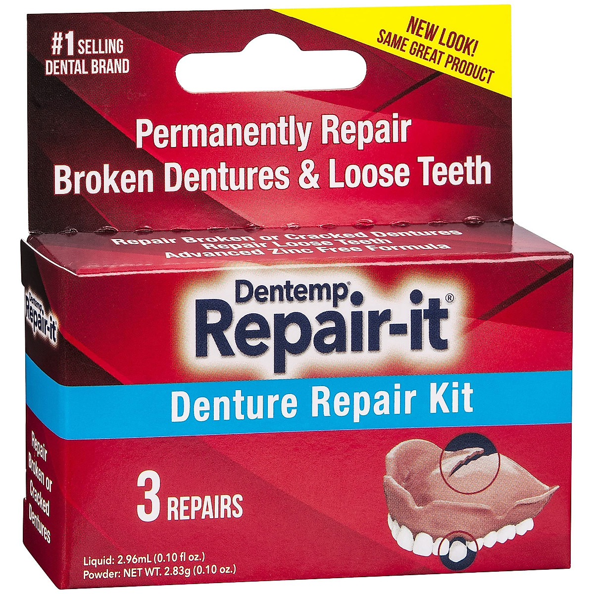 Repair-It Denture Repair Kit D-091 0.7 Ounces