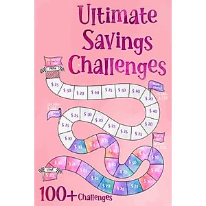 Ultimate Savings Challenges Book: Unique and Interactive Money Saving Challenge Book with Variety of Saving Challenges from $50 to $20000 | Daily, Weekly Cash Savings Tracker