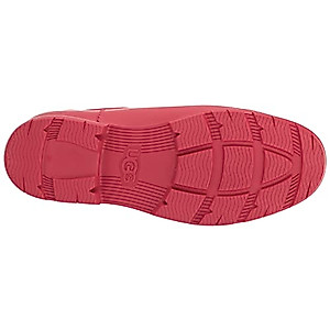 UGG Women's Droplet Rain Boot, Samba RED, 8