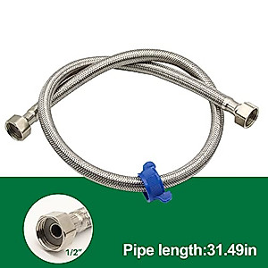 MODUODUO Automatic Waterer Horse Dog Water Bowl Kit Cattle Trough Livestock Pet Auto Watering Dispenser with Drainage Hole