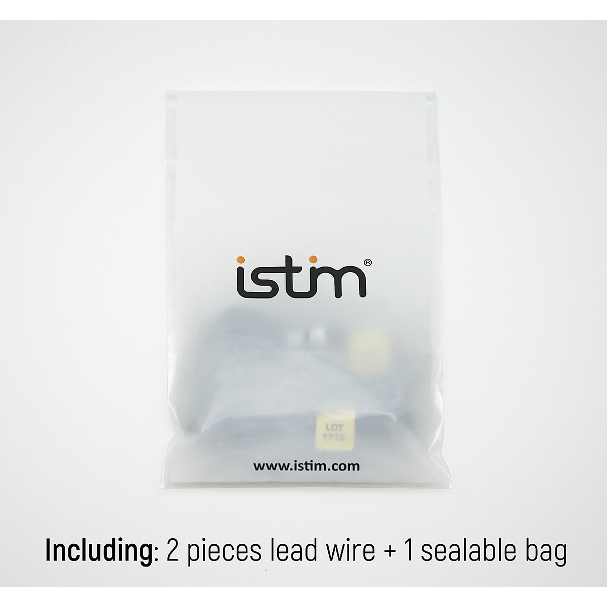 iStim 45" Lead Wires Replacement for TENS/EMS/IF Electrodes Units Pads /∅2mm pin Cable connectors (2 Pieces)