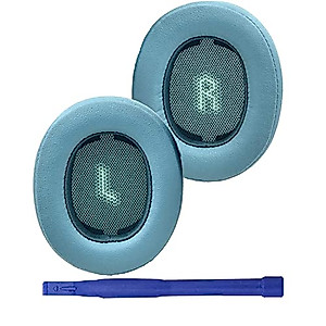 E55BT Ear Pads Replacement Earpads Ear Cushion Cover Compatible with JBL E55BT E55 BT Over-Ear Wireless Headphones (Green)