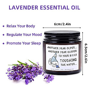 Lavender Scented Candles, Naughty Gifts for Him, Husband Boyfriend Gifts, 30th 40th 50th 60th Birthday Day Gifts for Men, Funny Anniversary, Valentines Day Gifts Gifts for Husband, Boyfriend(4 oz)