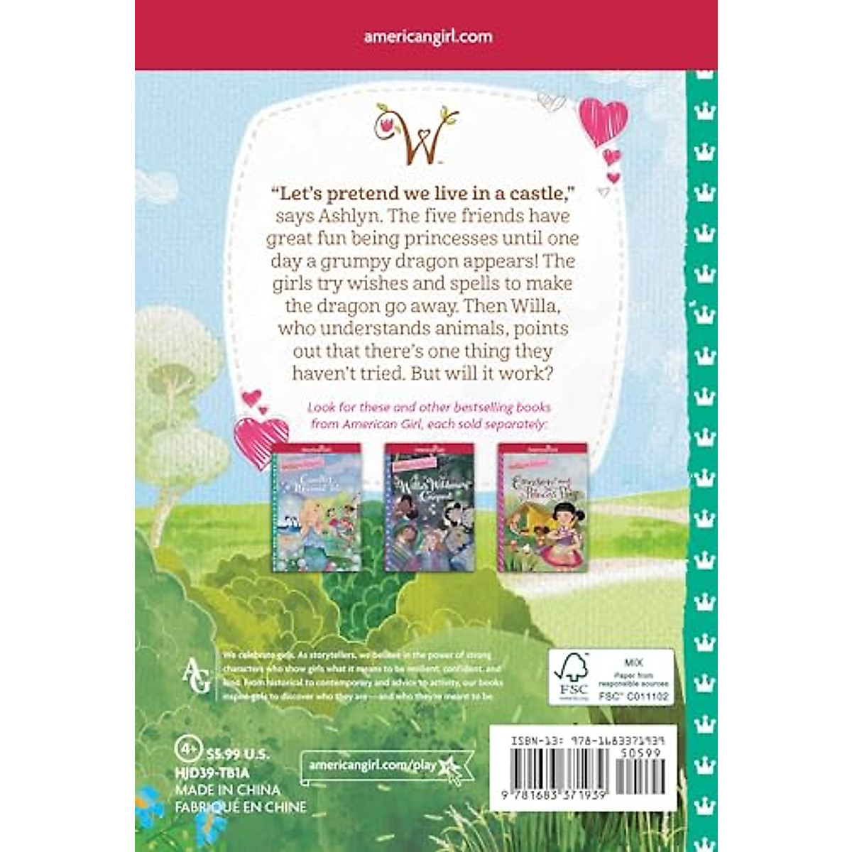 The Princess and the Dragon (American Girl® WellieWishers™)