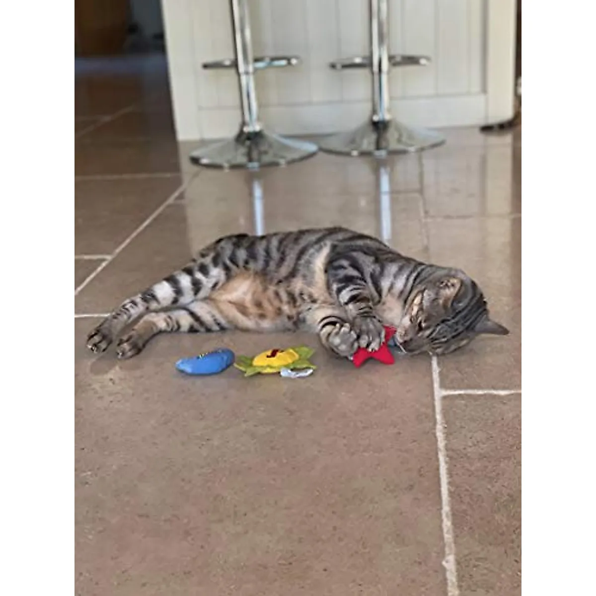 Yeowww! Catnip Cat Toy for Indoor and Outdoor Cats -Premium Quality Strong Catnip Toys for Cats (1x Crinkle Catnip Toy Sun 1 x Moon 1x Star), Purple, 3 Count (Pack of 1) (Yeoww Sun Moon and Stars)