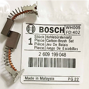 Genuine Bosch Carbon Brushes 2609199048 for Bosch 23614 23612 23609 23618 Impact Driver 22612 22614 22618 Impact Wrench S22G