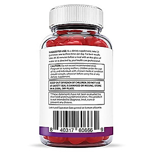 Justified Laboratories (10 Pack) Ketofitastic Keto Gummies 1000MG ACV with Pomegranate Juice Beet Root B12 600 Gummys