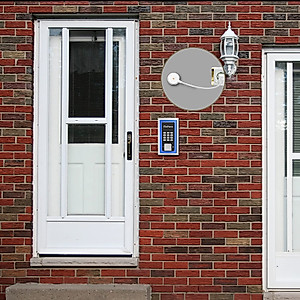 WeHere Wi-Fi Bridge (W100) & Door Sensor Suitable Smart Key Box & Smart Parcel Box,Record Door Opening/Closing Status