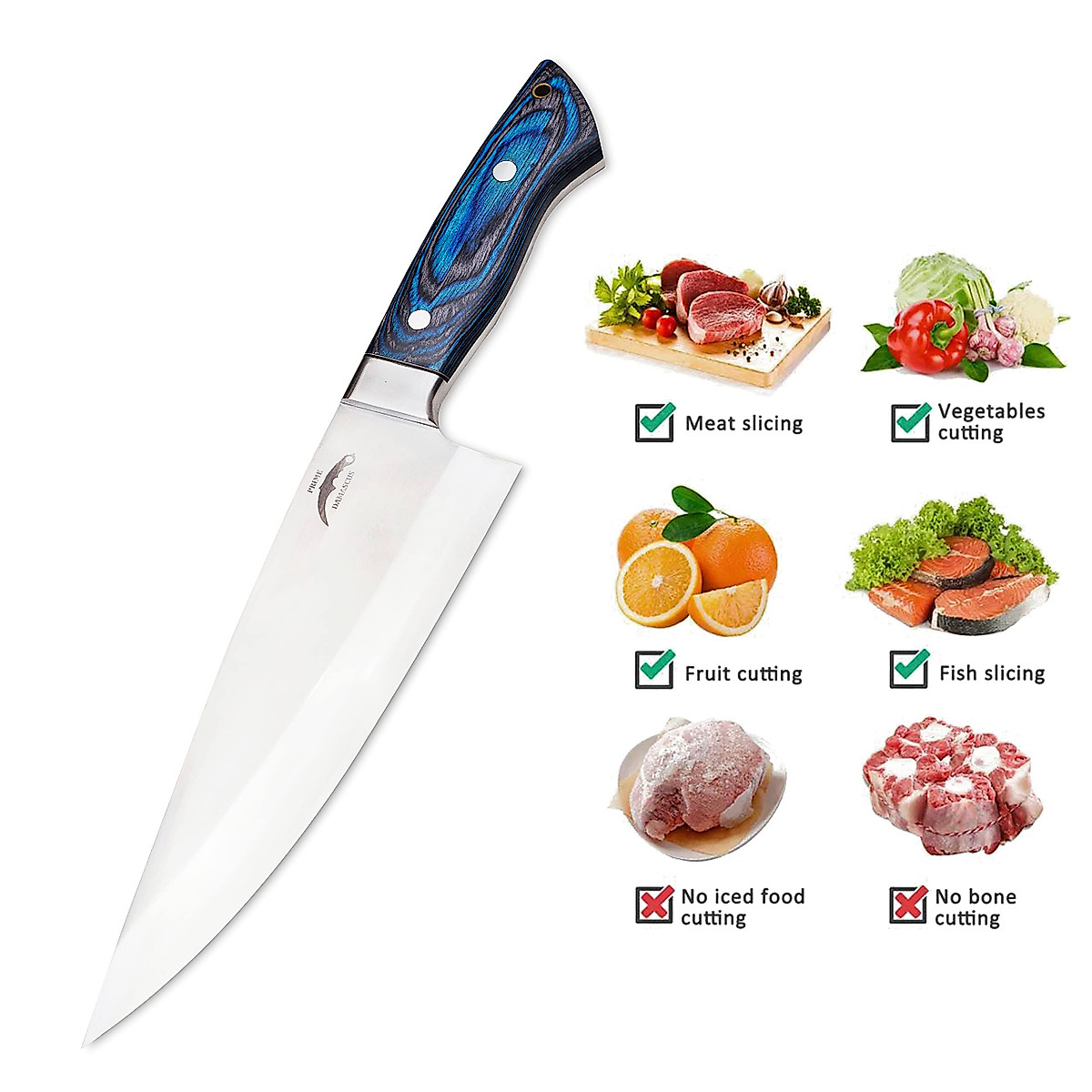 Chef Knife Best Use for Kitchen Knives Custom Chef's Knife for Professional Use