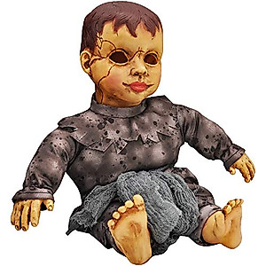 JOYIN Sound Activated Haunted Doll, Halloween Baby Doll for Halloween Decorations and Halloween Accessories