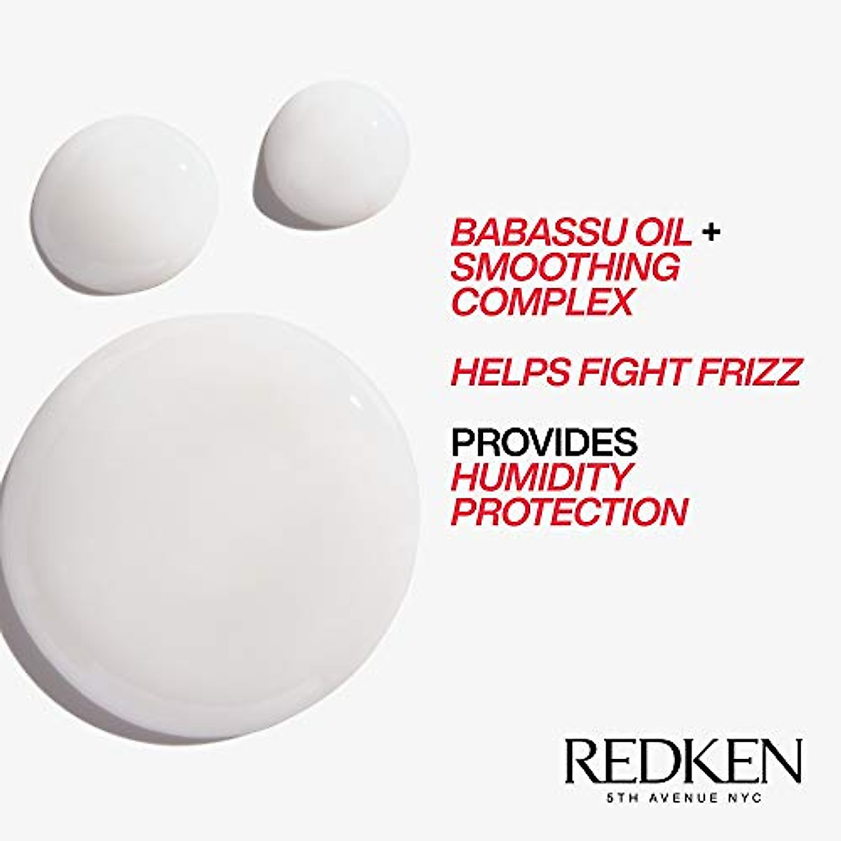 Redken Frizz Dismiss Smooth Force | For Frizzy Hair | Lightweight Smoothing Lotion Spray Detangles & Protects Against Frizz | Sulfate Free | 6.8 Fl Oz (Pack of 1)